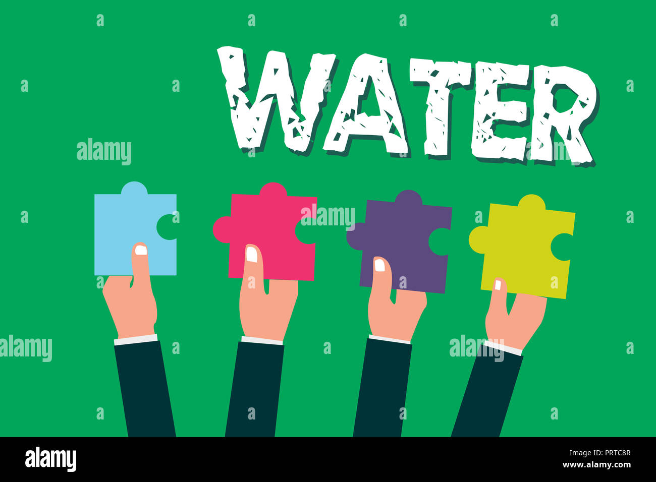Word writing text Water. Business concept for colourless transparent ...