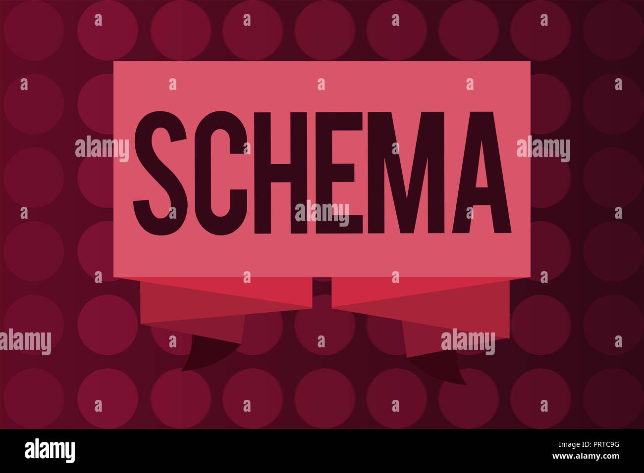 Word writing text Schema. Business concept for representation of plan ...