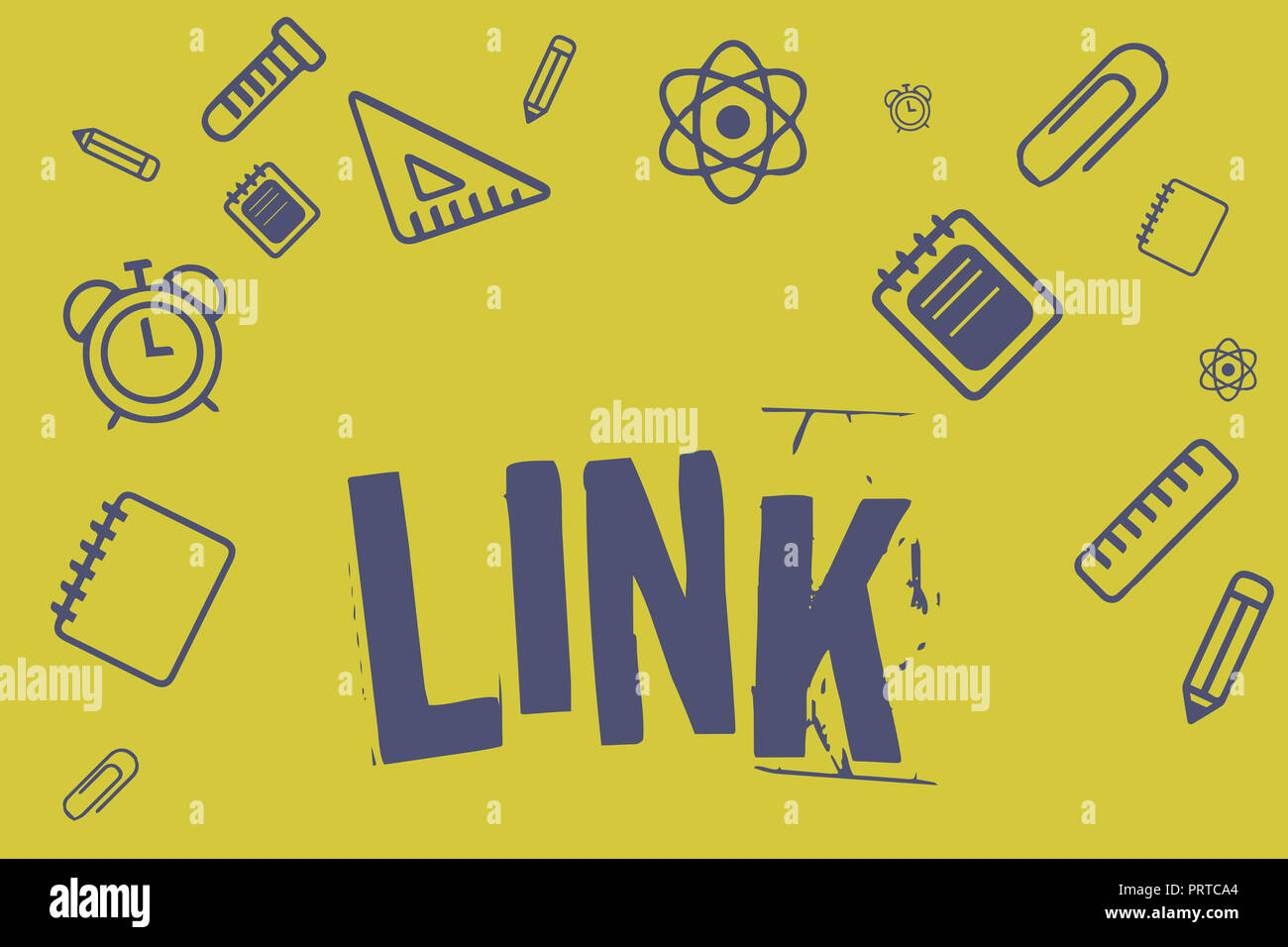 Writing note showing Link. Business photo showcasing Loop in a chain ...