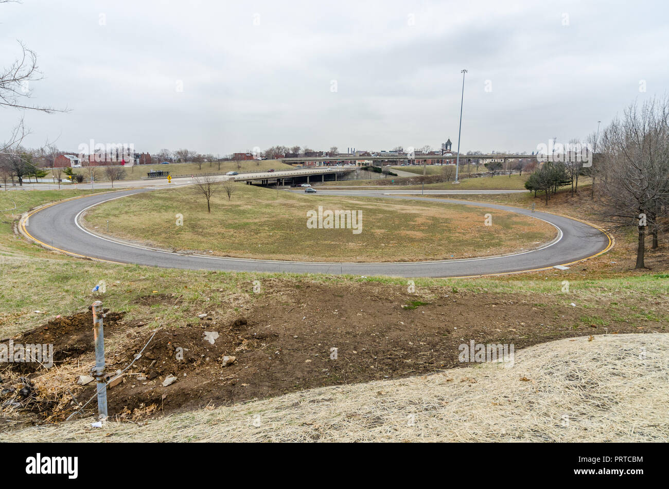 Expressway offramp on highway 44 in St Louis Stock Photo - Alamy