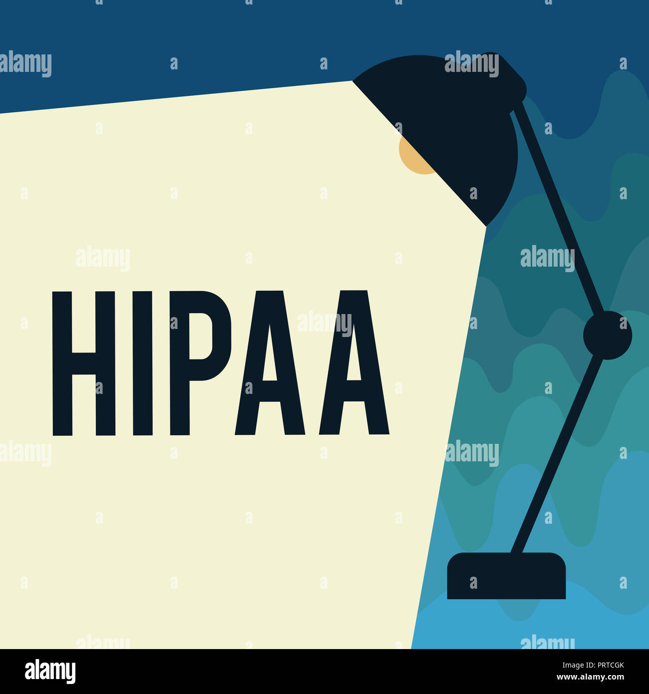 Handwriting text Hipaa. Concept meaning Acronym stands for Health ...