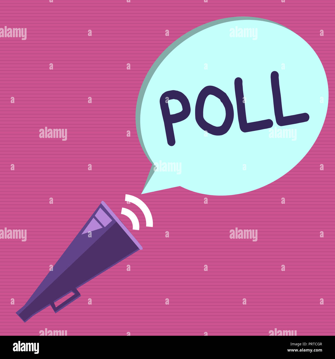 Conceptual hand writing showing Poll. Business photo text Record of the ...