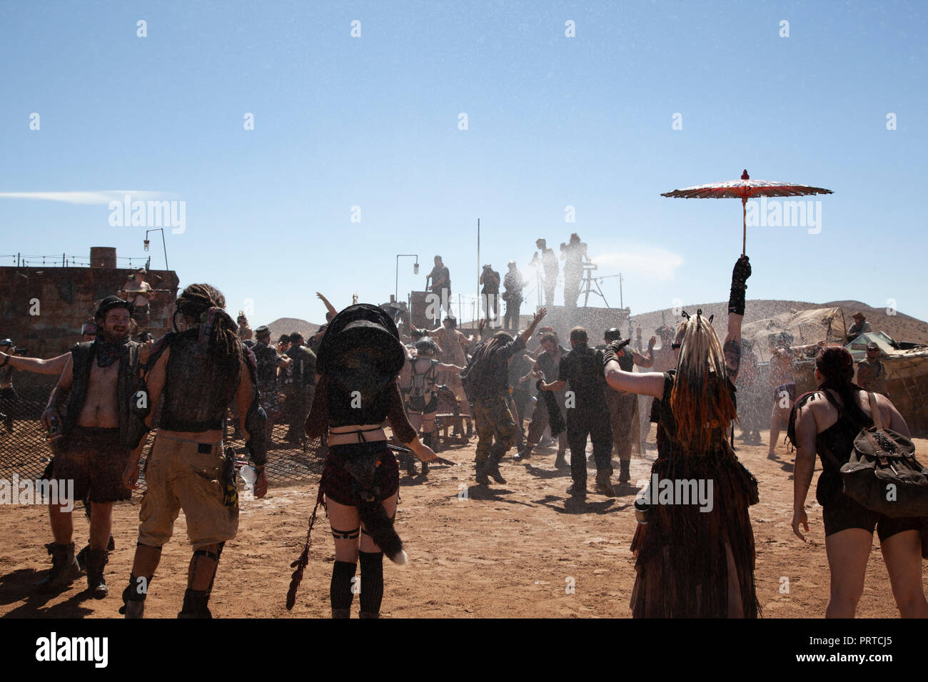 Edwards, CA/USA - September 2018: The annual Wasteland Weekend post ...