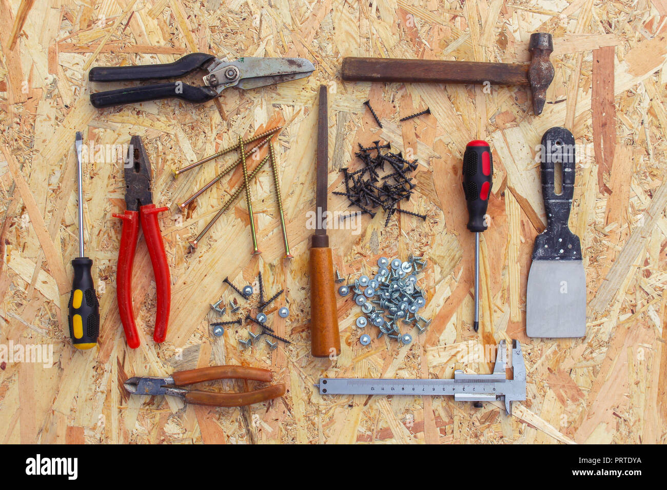 Ancient tools of carpentry hi-res stock photography and images - Alamy