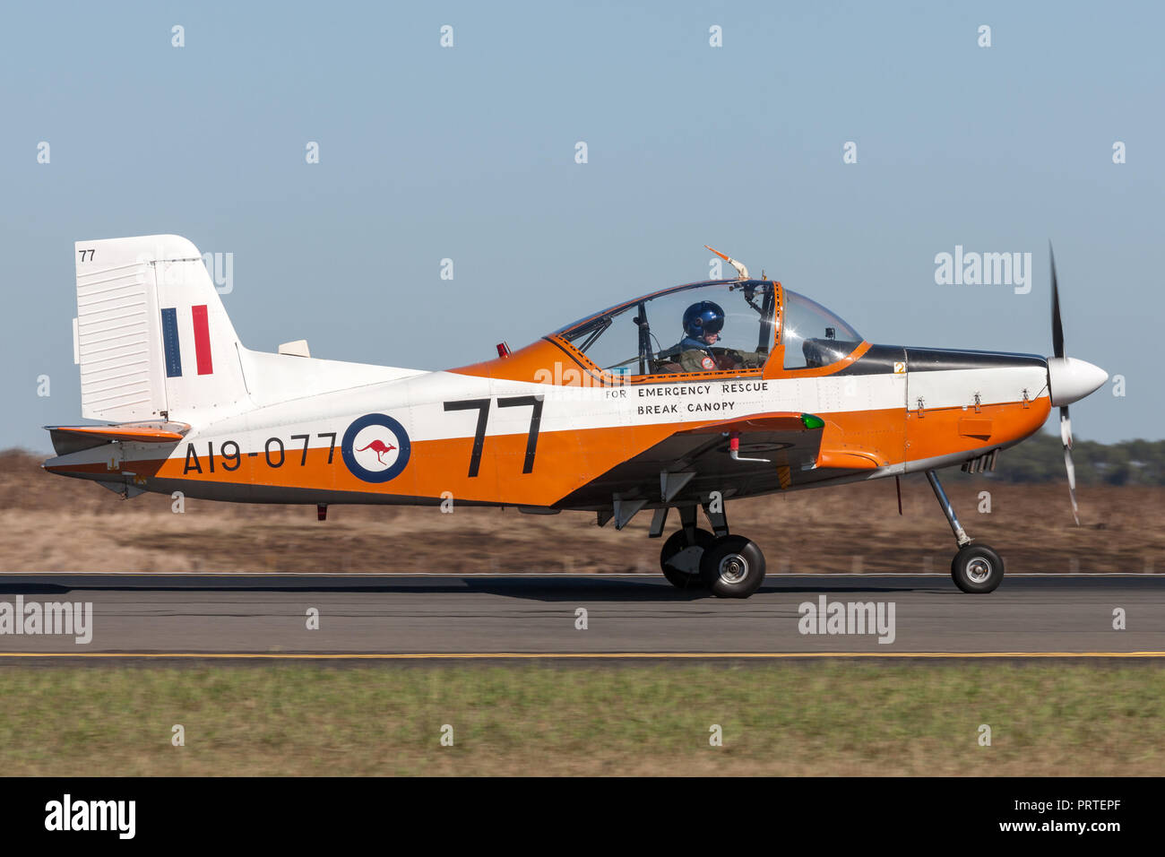 Former Royal Australian Air Force (RAAF) New Zealand Aerospace CT-4A ...