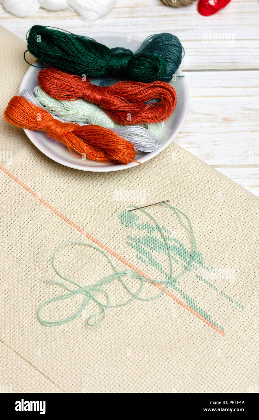 Creative hand embroidery hi-res stock photography and images - Alamy