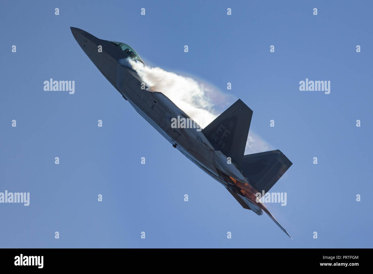 United States Air Force (USAF) Lockheed Martin F-22A Raptor fifth ...