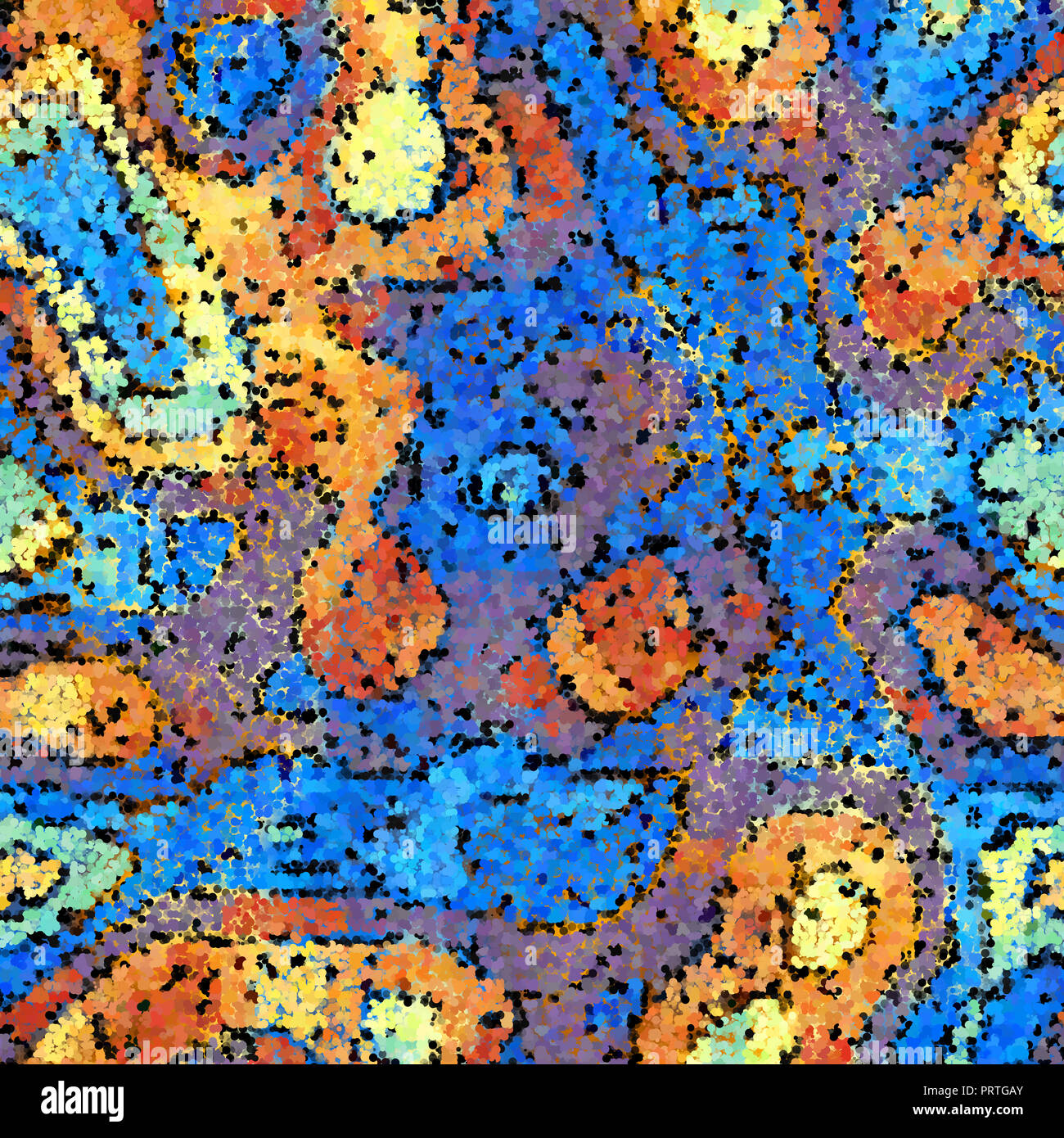 The color dots abstract background Stock Photo - Alamy