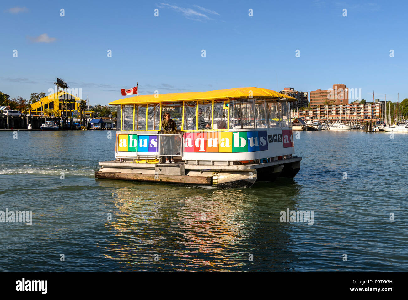 False Creek Aquabus, Vancouver Stock Photo - Alamy