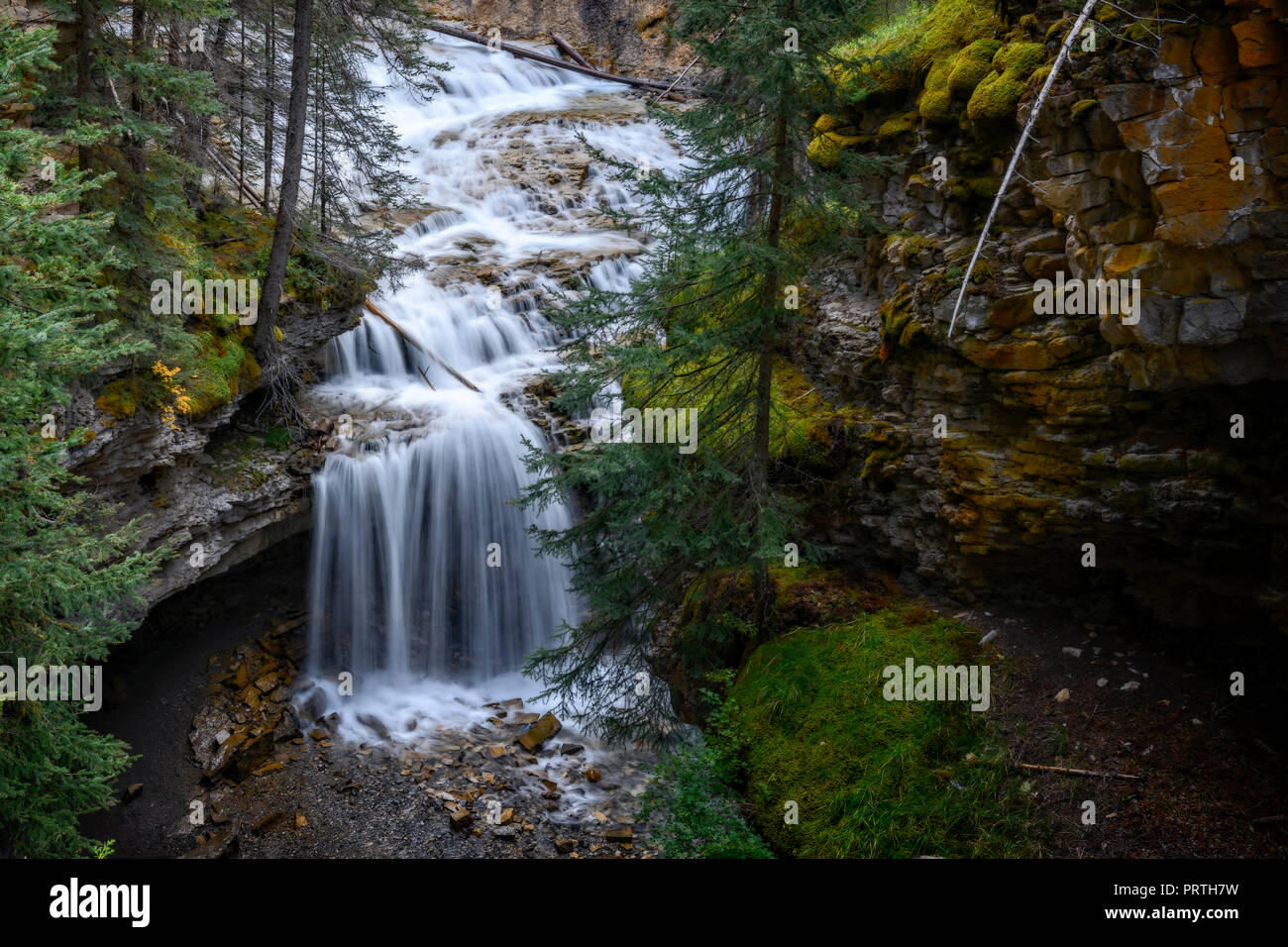 Water Falls In Banff High Resolution Stock Photography and Images - Alamy