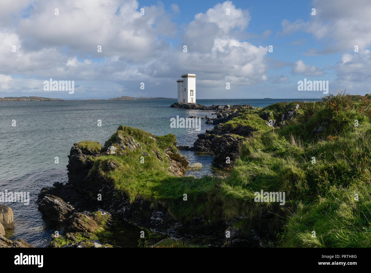Carriage Fhada Lighthouse Port Ellen on The Isle of Islay Scotland ...