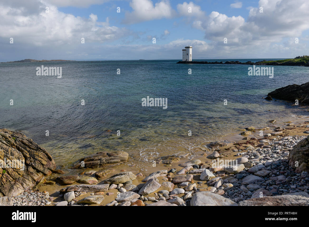 Carriage Fhada Lighthouse Port Ellen on The Isle of Islay Scotland ...