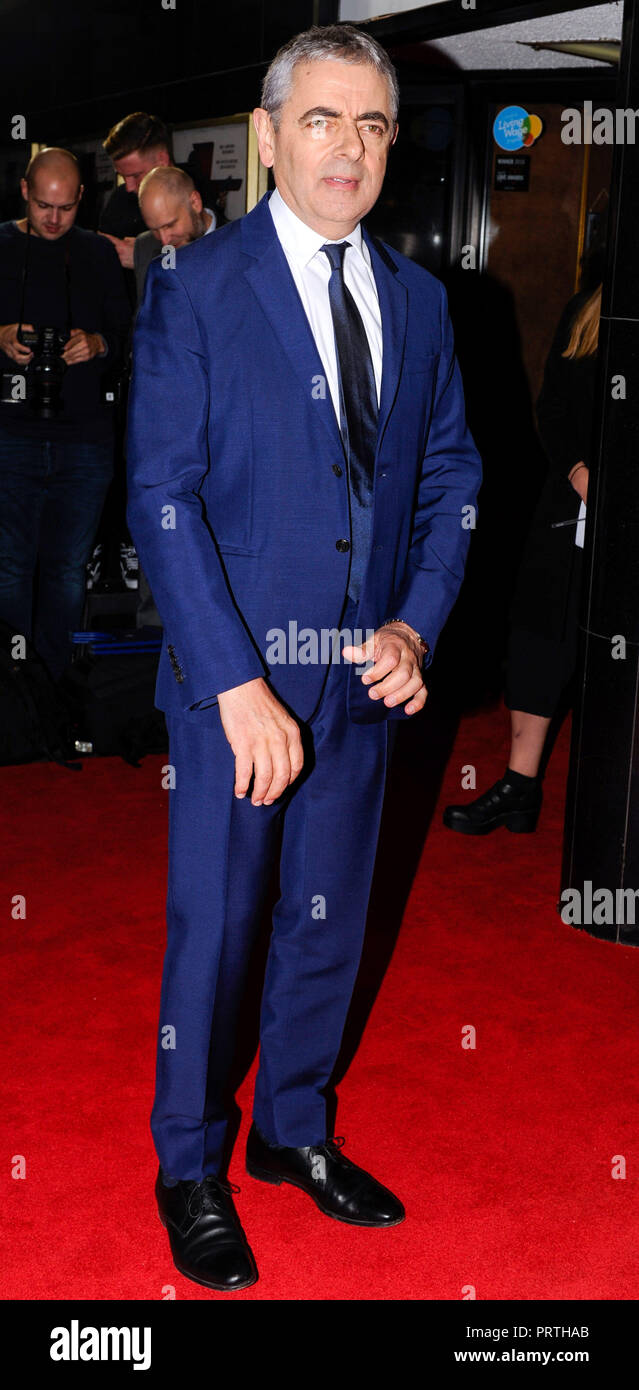 Rowan atkinson serious hi-res stock photography and images - Alamy