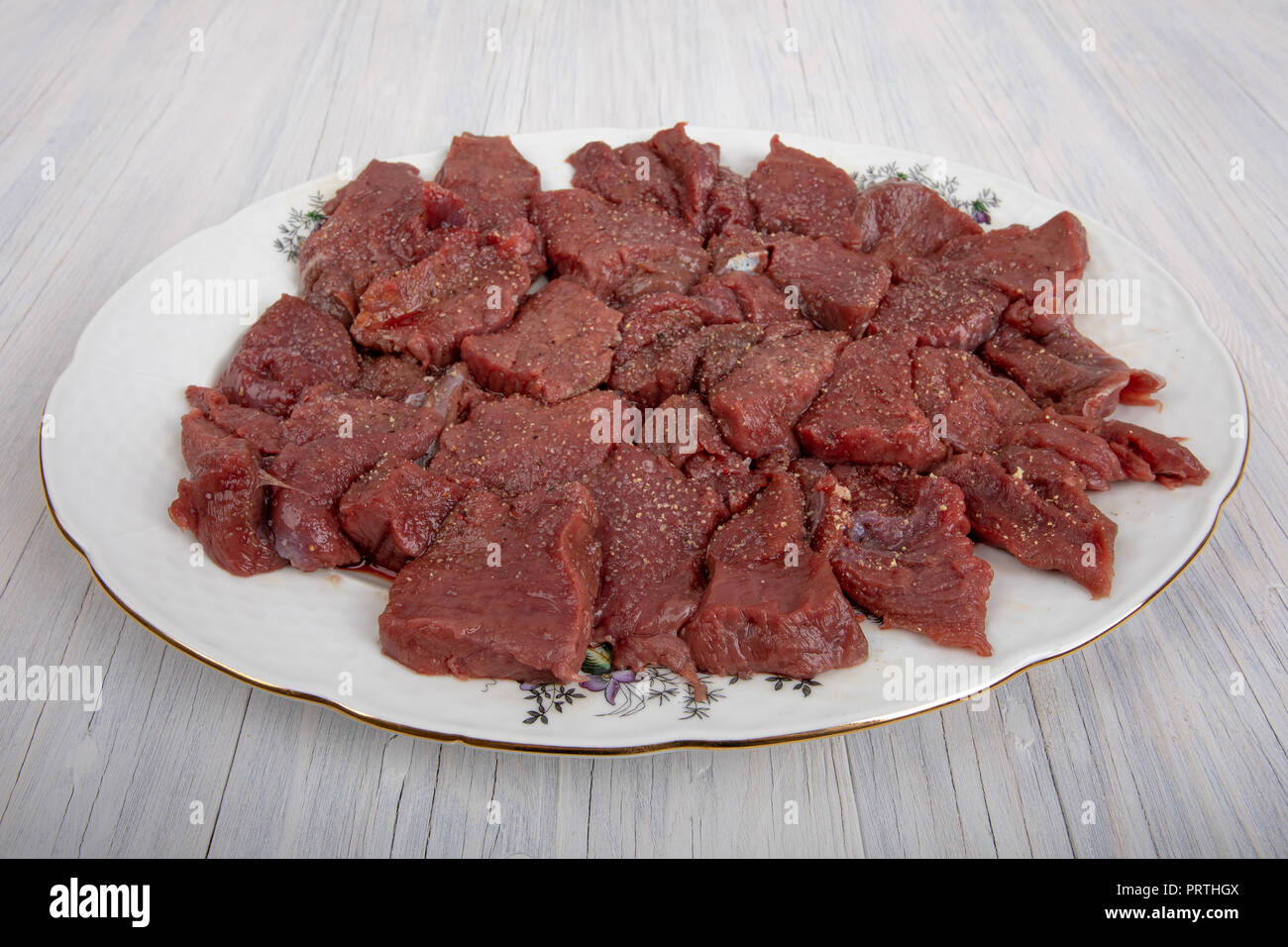 Game meat lunch hi-res stock photography and images - Alamy