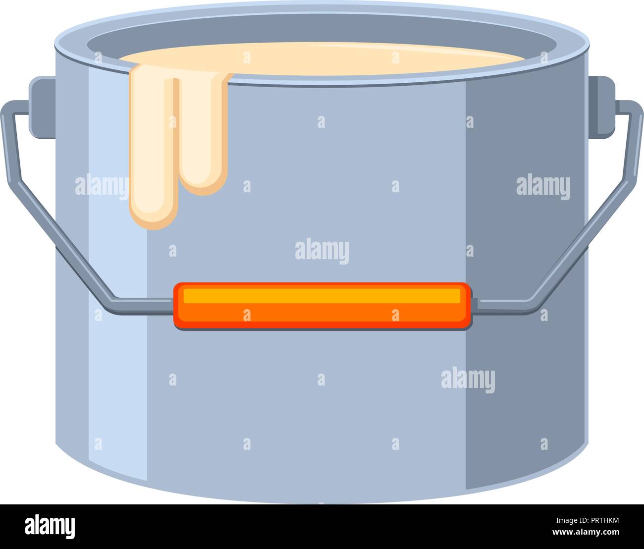 Colorful cartoon paint bucket Stock Vector Image & Art - Alamy