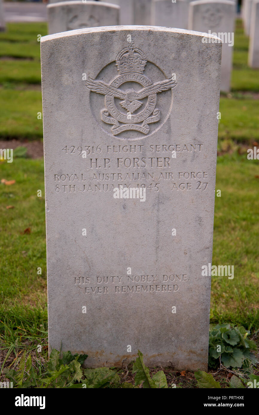 Commonwealth War Graves Commission Grave of Harry Phillip Forster of ...