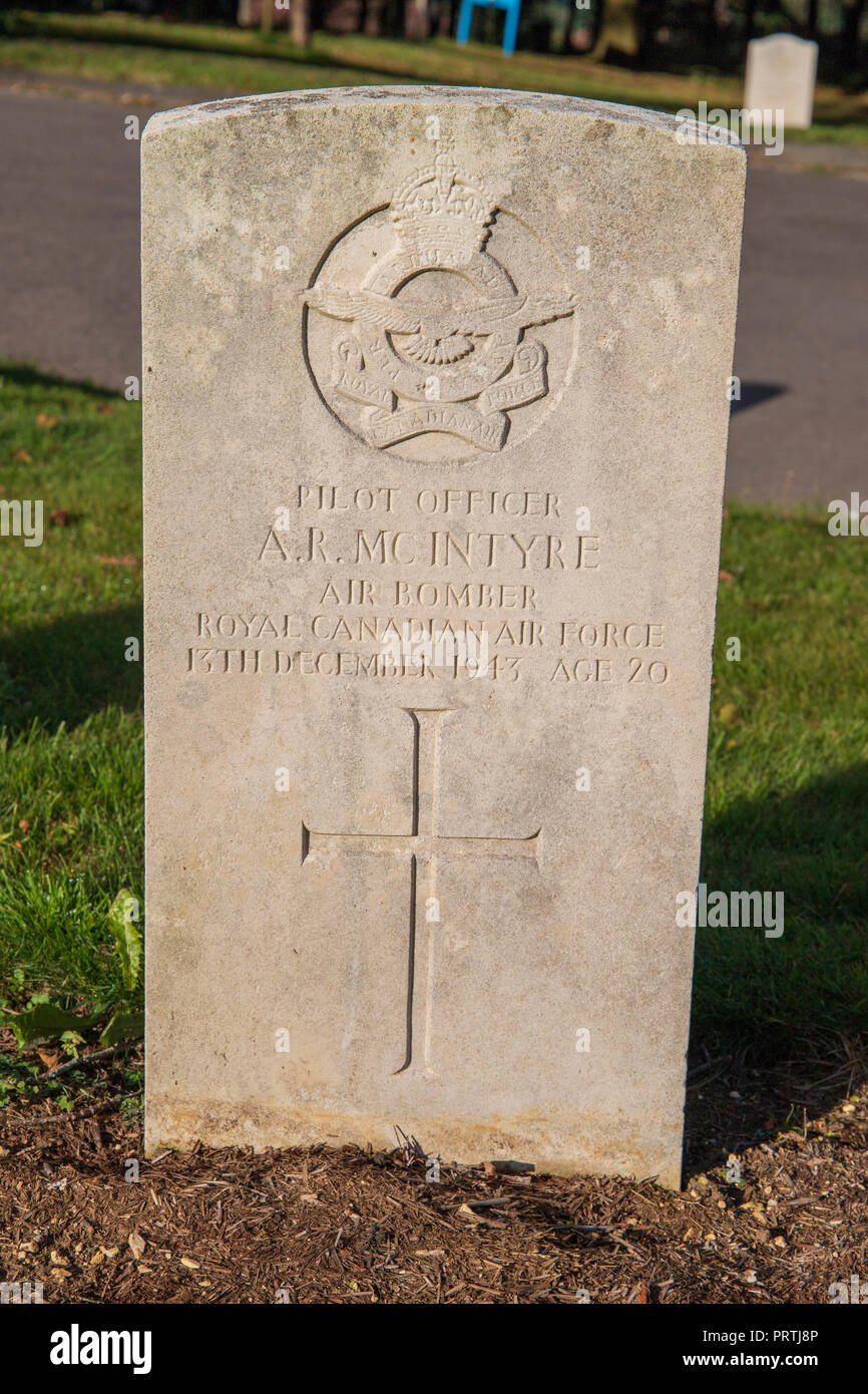 Commonwealth War Graves Commission Grave of Alexander Russell McIntyre ...