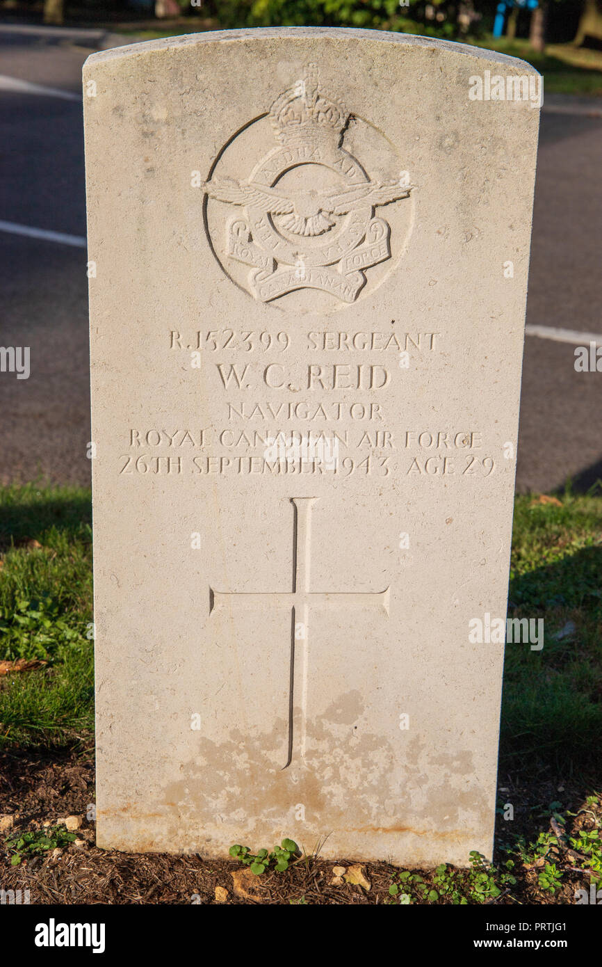 Commonwealth War Graves Commission Grave of William Cecil Reid of the ...