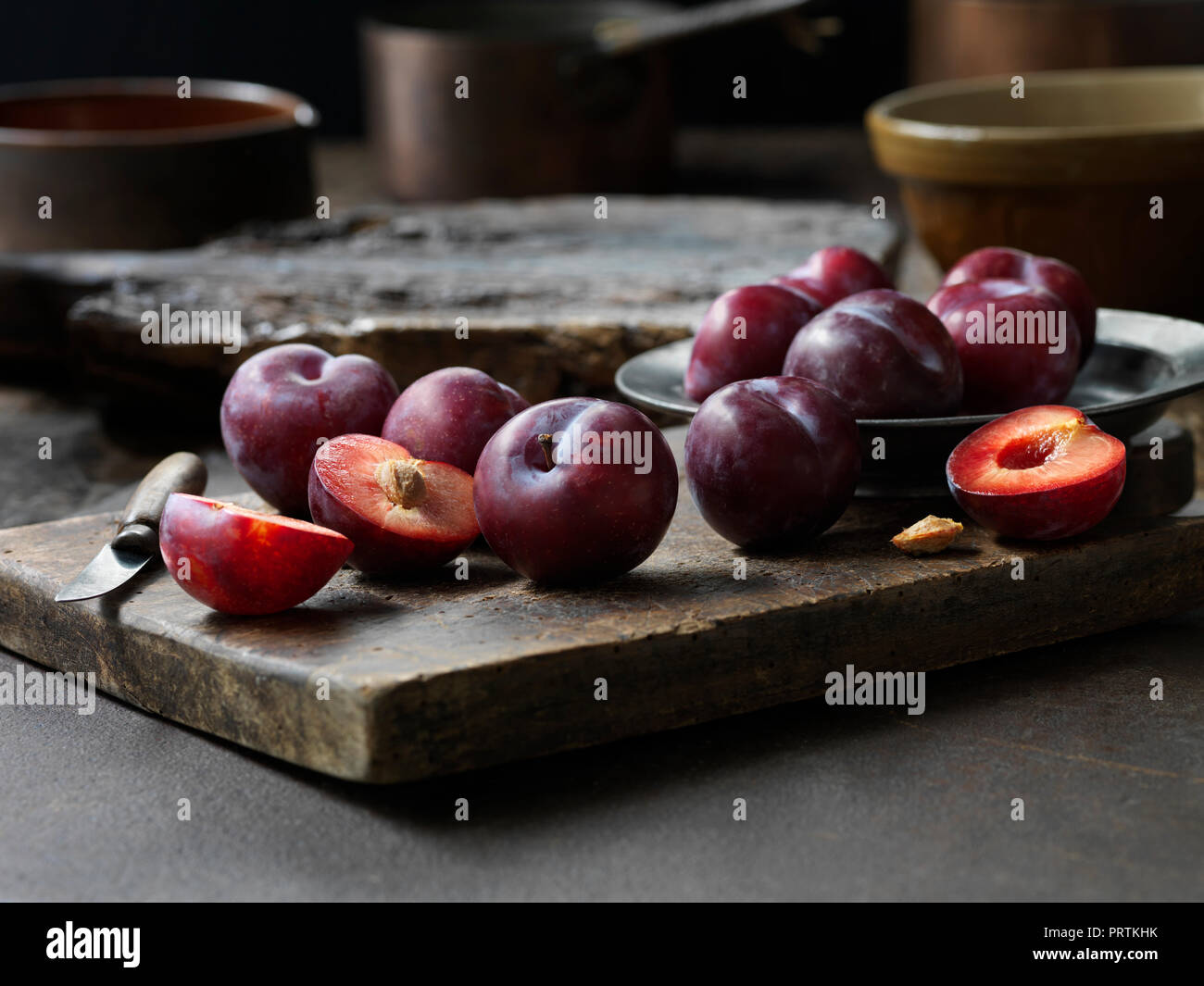 Lots of plums hi-res stock photography and images - Alamy