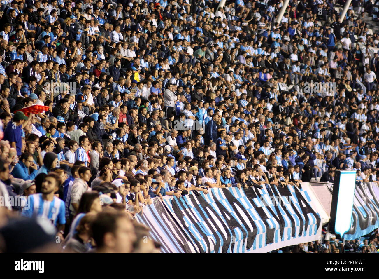 Boca vs Racing at Racing Stadium in Buenos Aires Stock Photo - Alamy