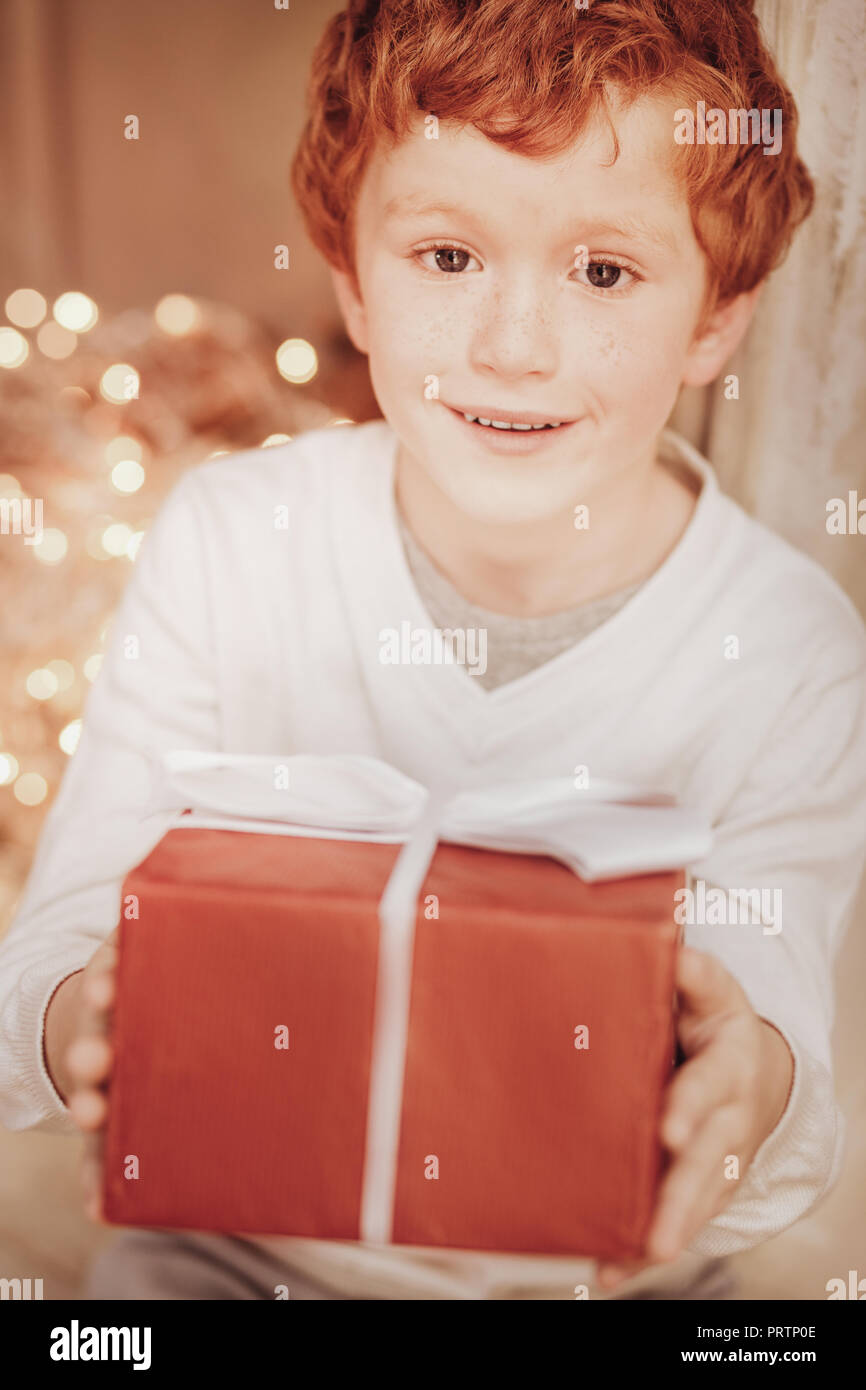 Present for a kid hi-res stock photography and images - Alamy