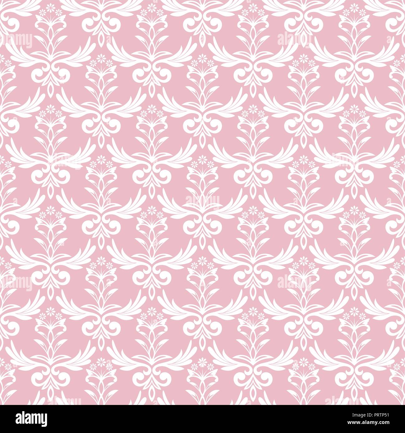 Vector seamless pattern. Luxury elegant floral textures. Pattern can be ...