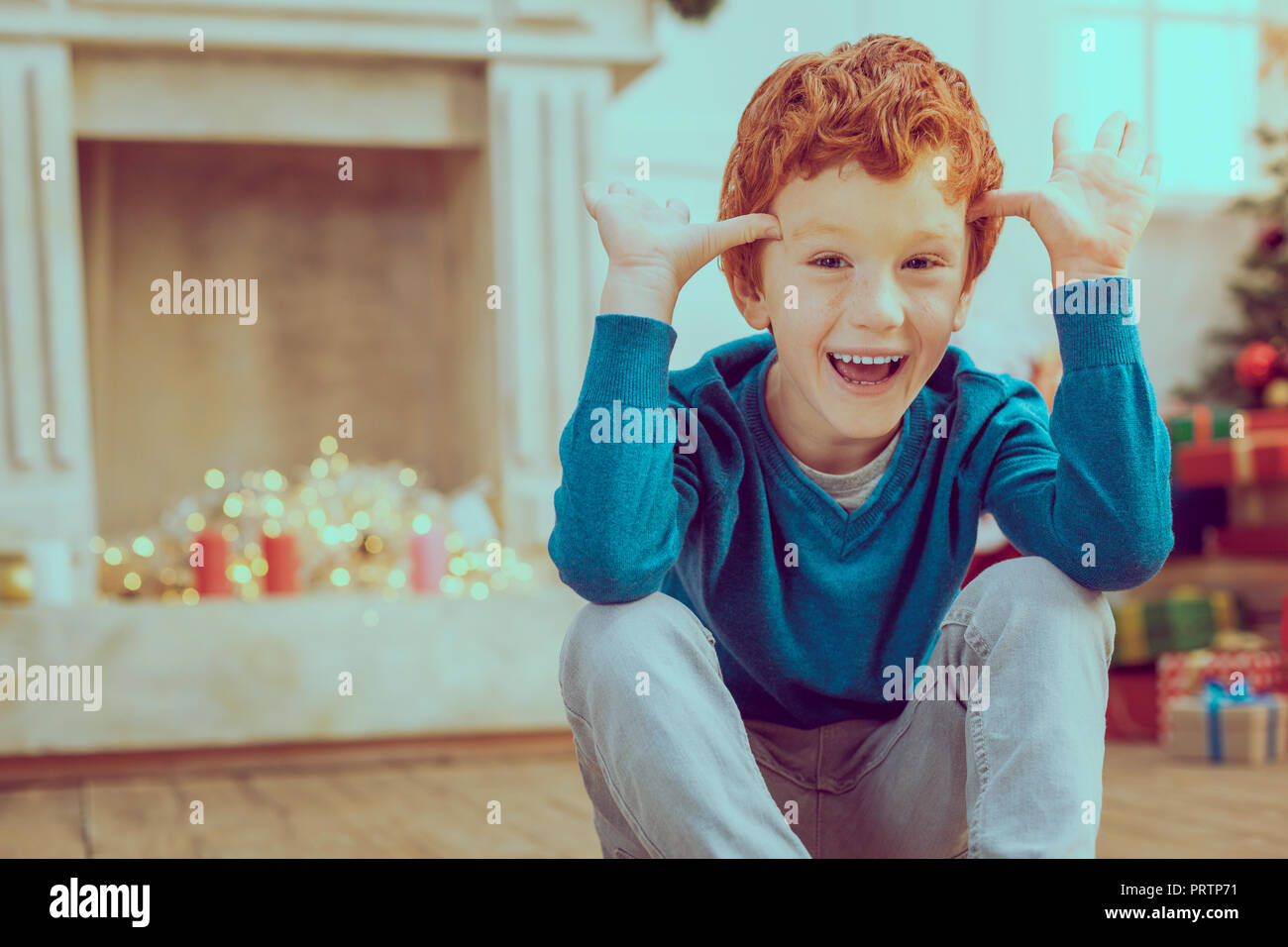 Kind faces hi-res stock photography and images - Alamy