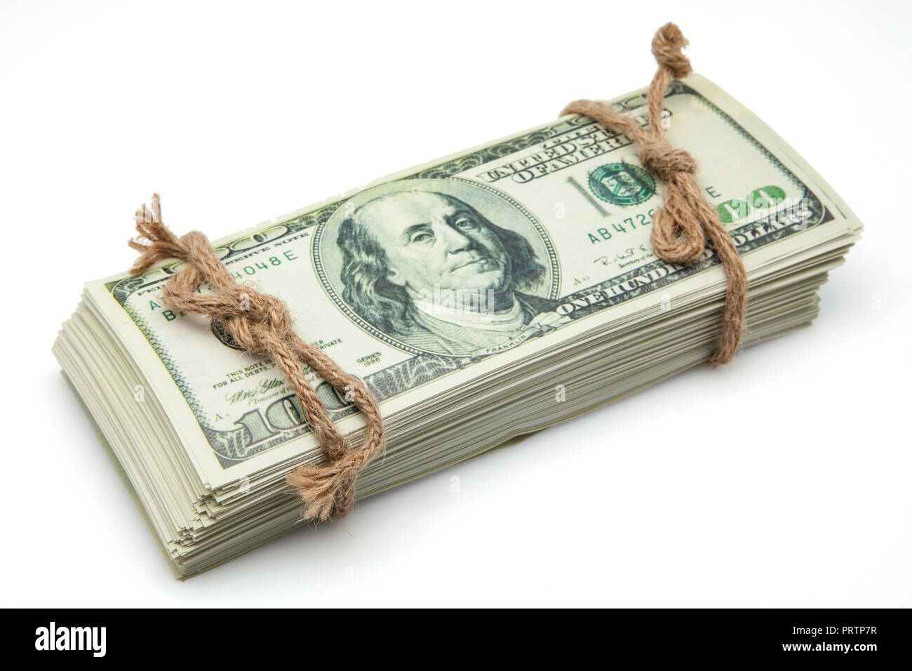 Banknotes tied hi-res stock photography and images - Alamy