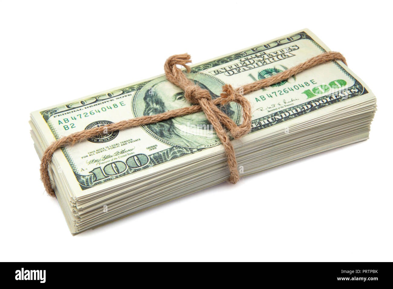 heap of fastened tickets with a rope Stock Photo - Alamy