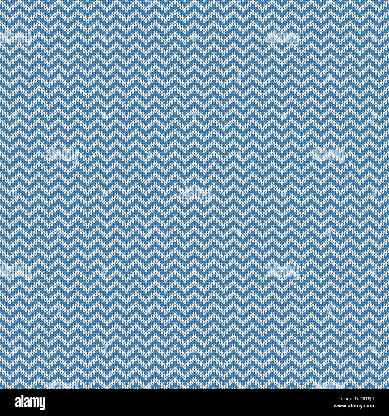 Repeating knitted seamless pattern with waves. Woolen texture with a ...