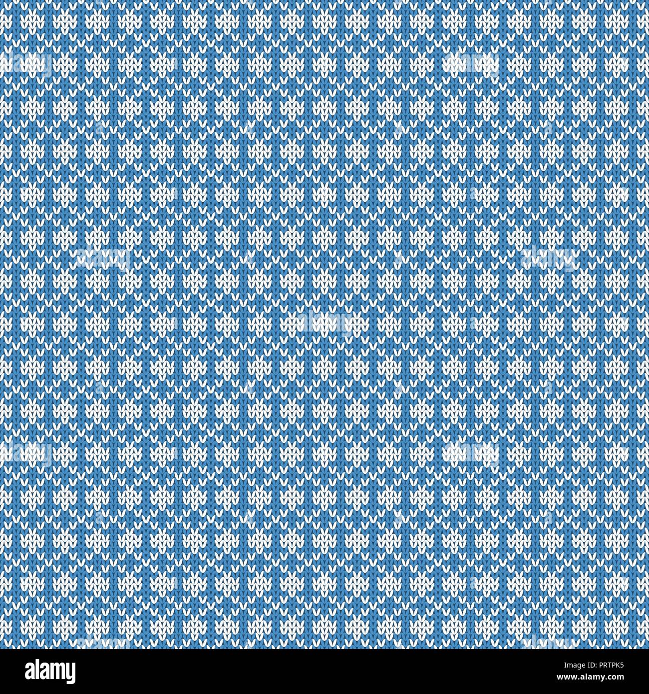 Repeating knitted seamless pattern. Woolen texture with a jacquard ...