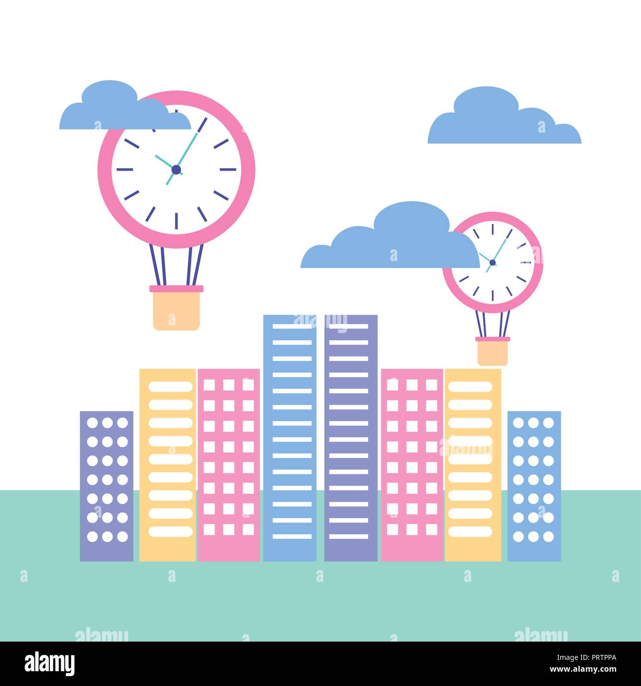 Outdoor clocks Stock Vector Images - Alamy
