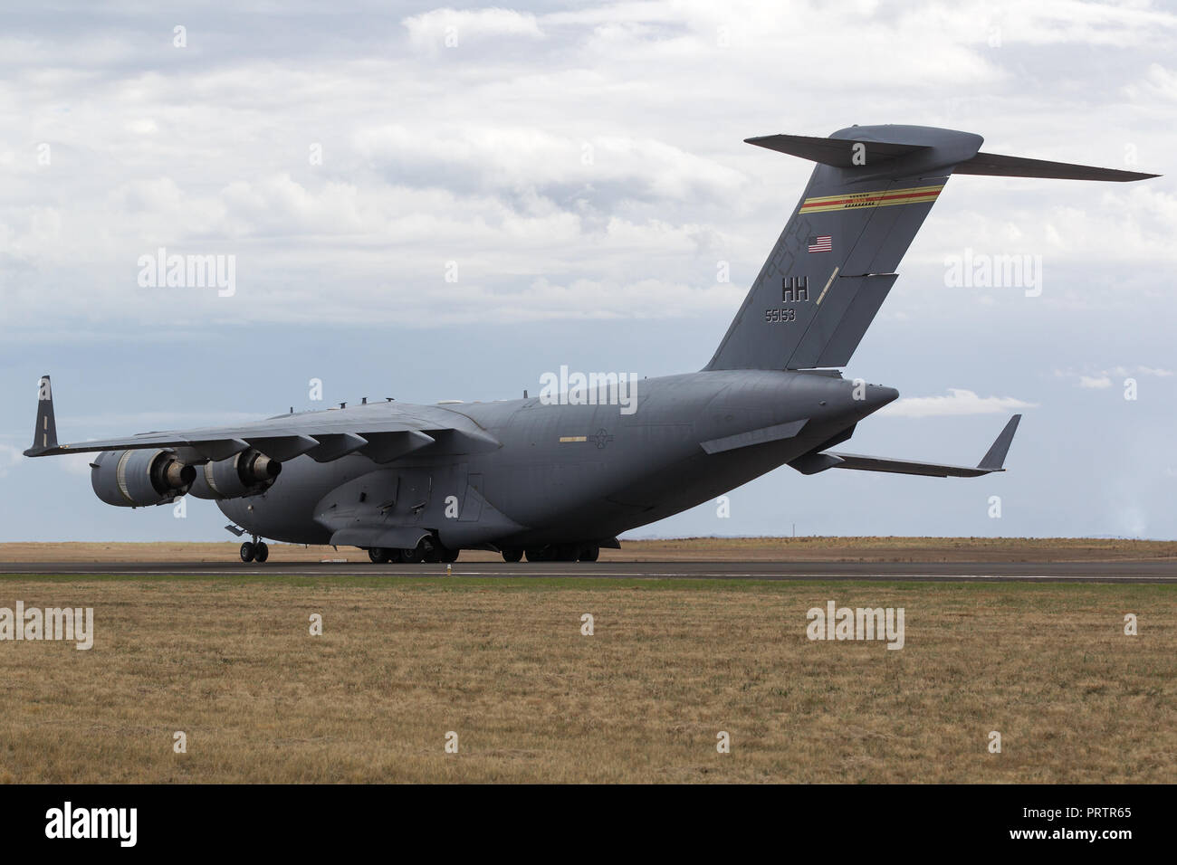 United States Air Force (USAF) Boeing C-17A Globemaster III military ...