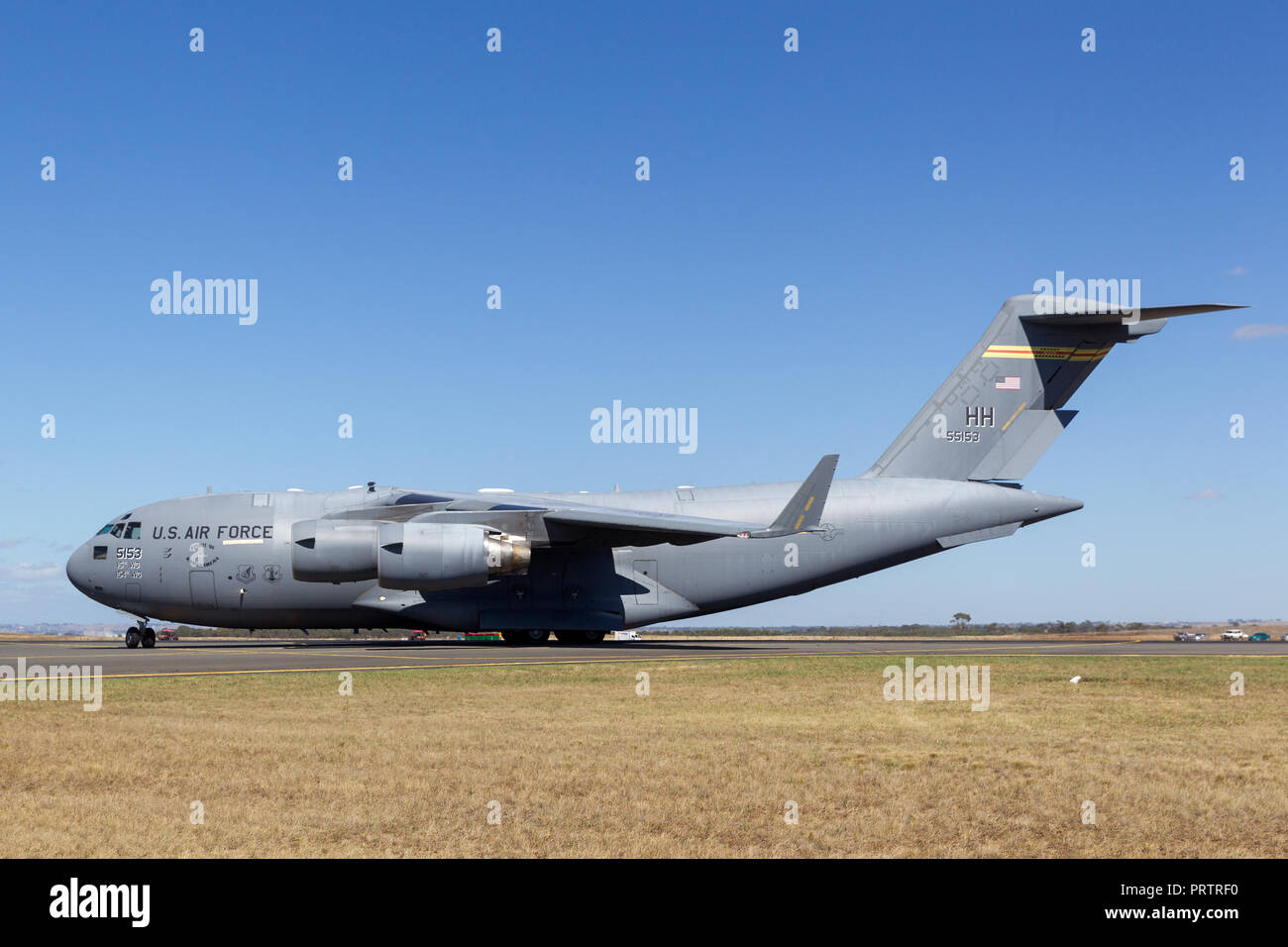 United States Air Force (USAF) Boeing C-17A Globemaster III military ...