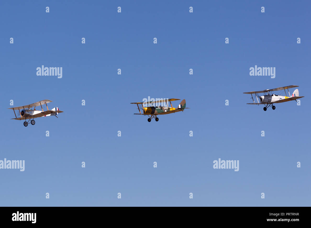 Sopwith Pup (replica) VH-PSP operated by the Royal Australian Air Force ...