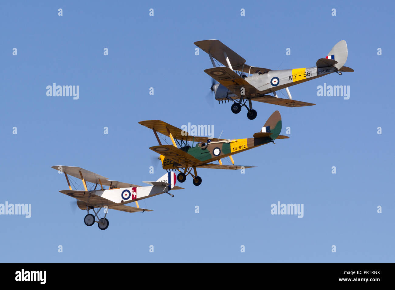 Sopwith Pup (replica) VH-PSP operated by the Royal Australian Air Force ...