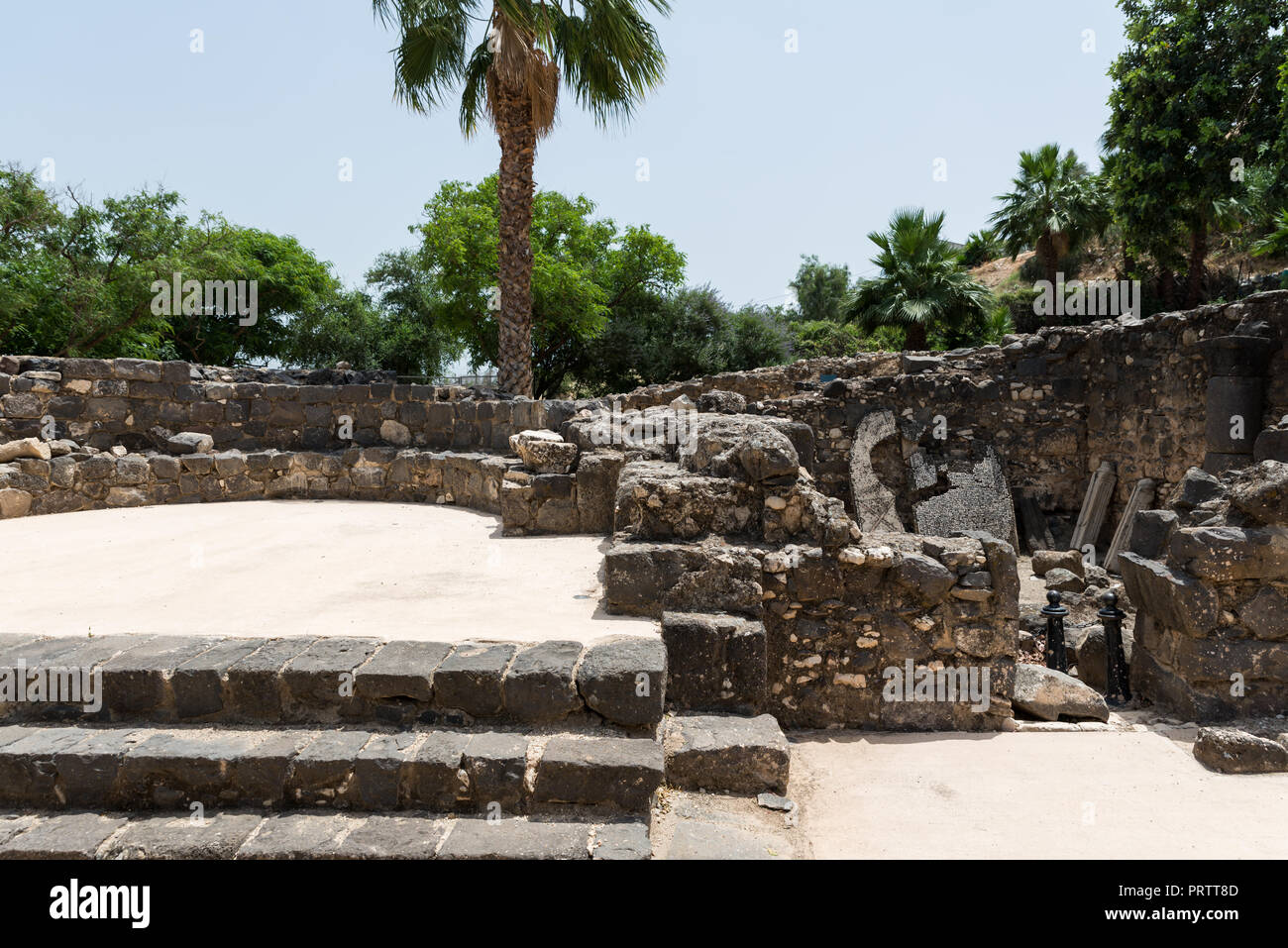 Hamat Tiberias National Park near Sea of Galilee, Israel Stock Photo ...