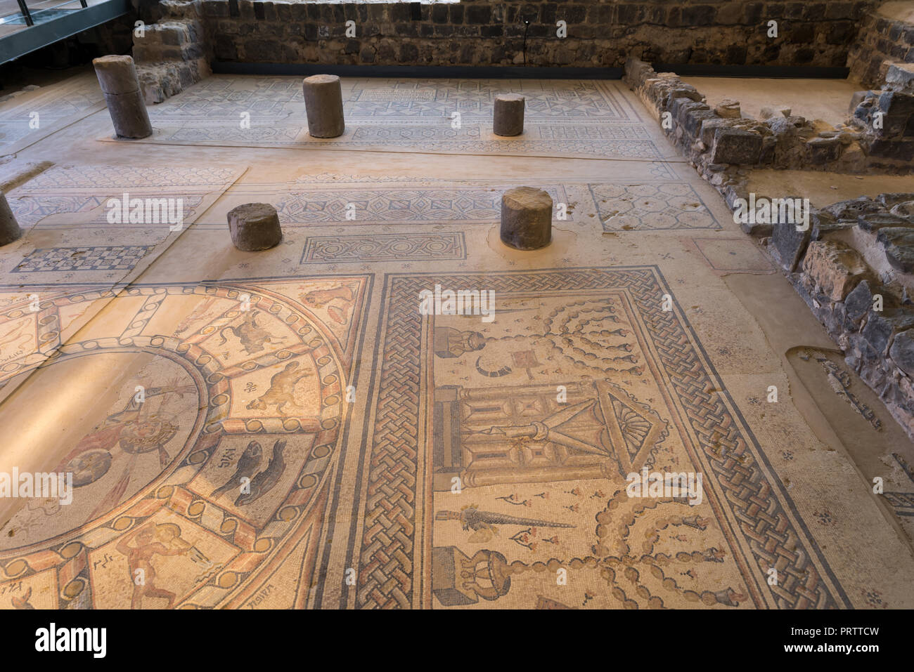 Hamat Tiberias National Park near Sea of Galilee, Israel Stock Photo ...