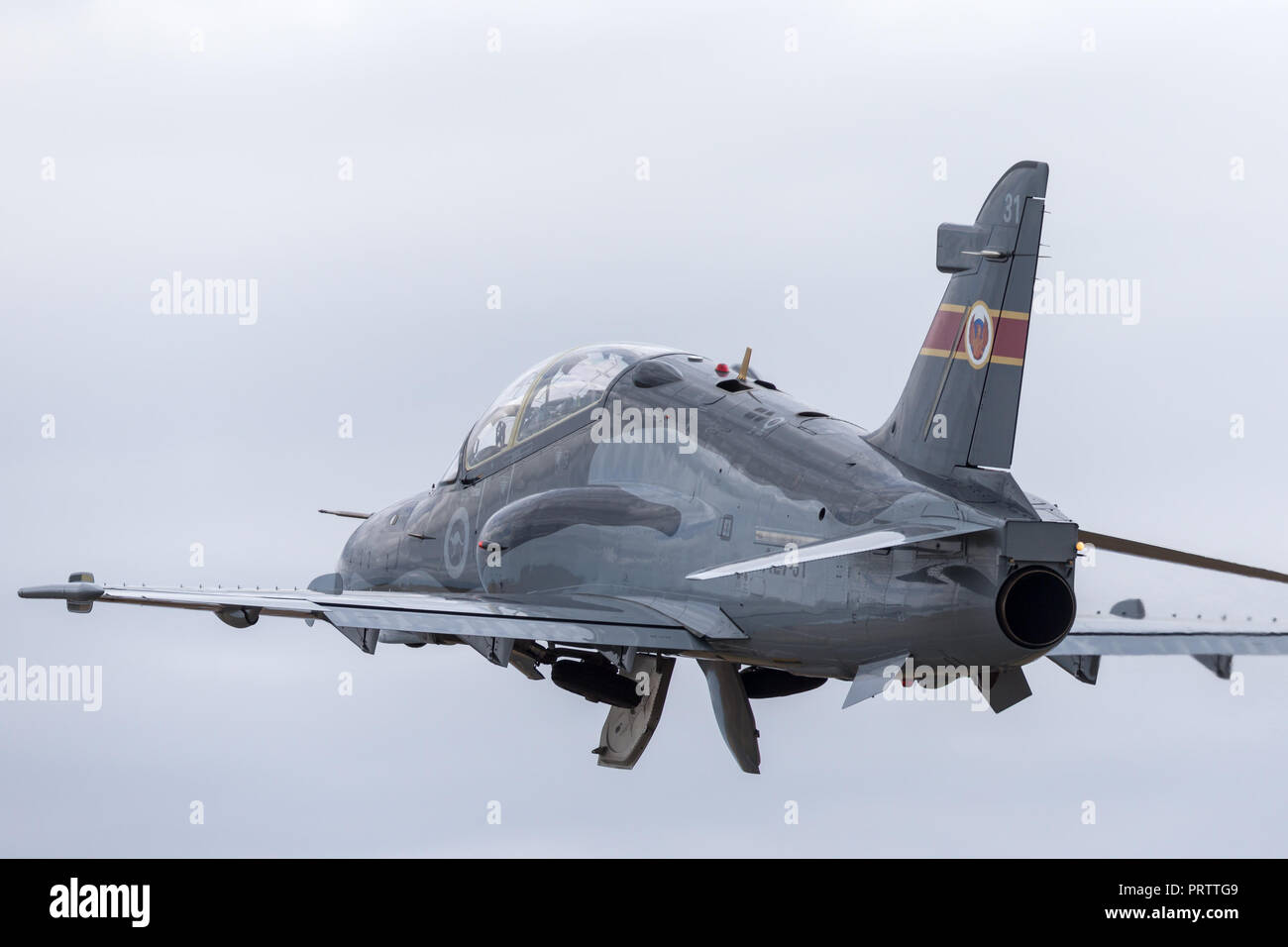 Royal Australian Air Force (RAAF) BAE Hawk 127 lead in fighter trainer aircraft A27-31 Stock ...