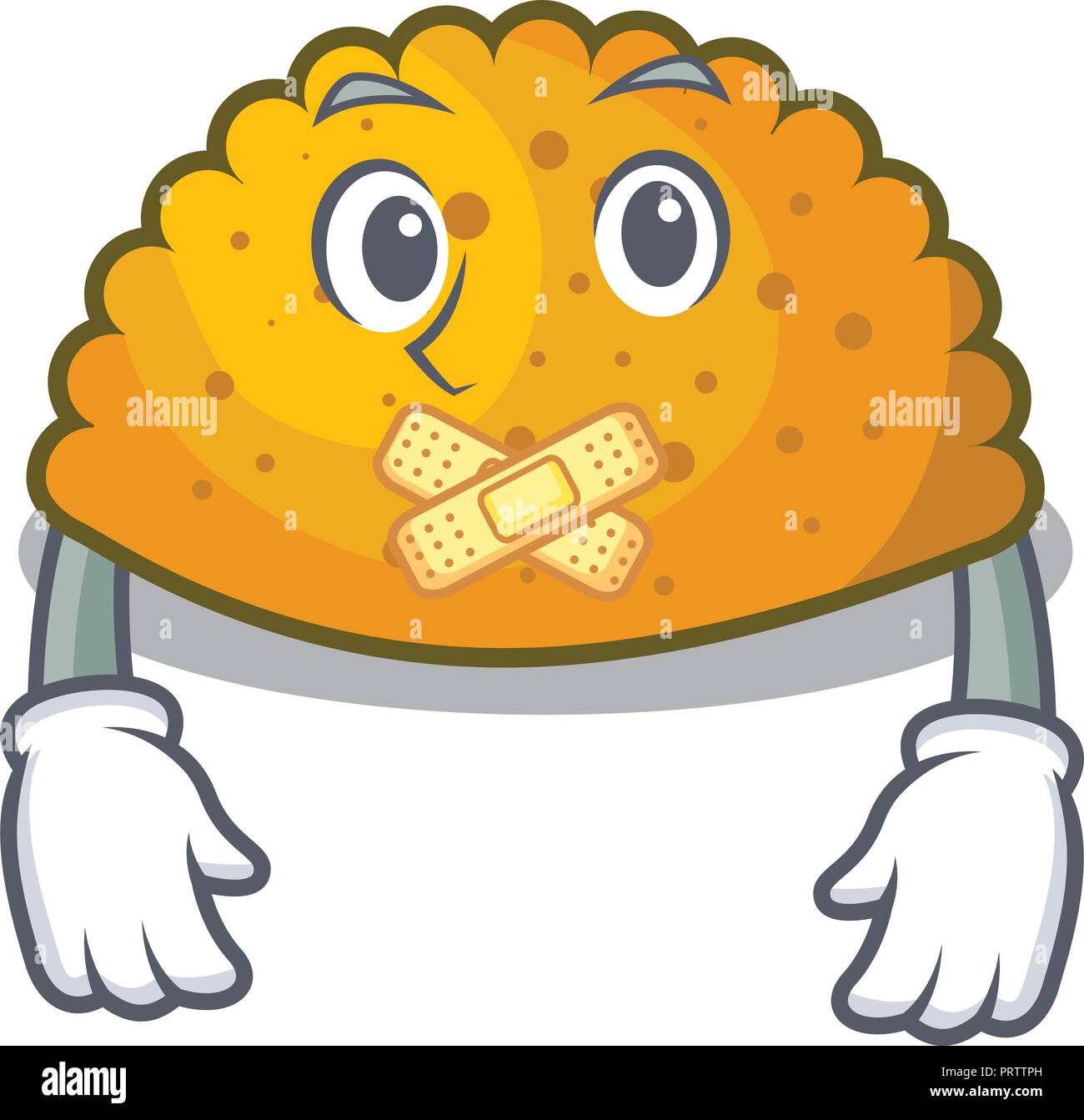 Silent homemade patties on the table cartoon Stock Vector Image & Art ...