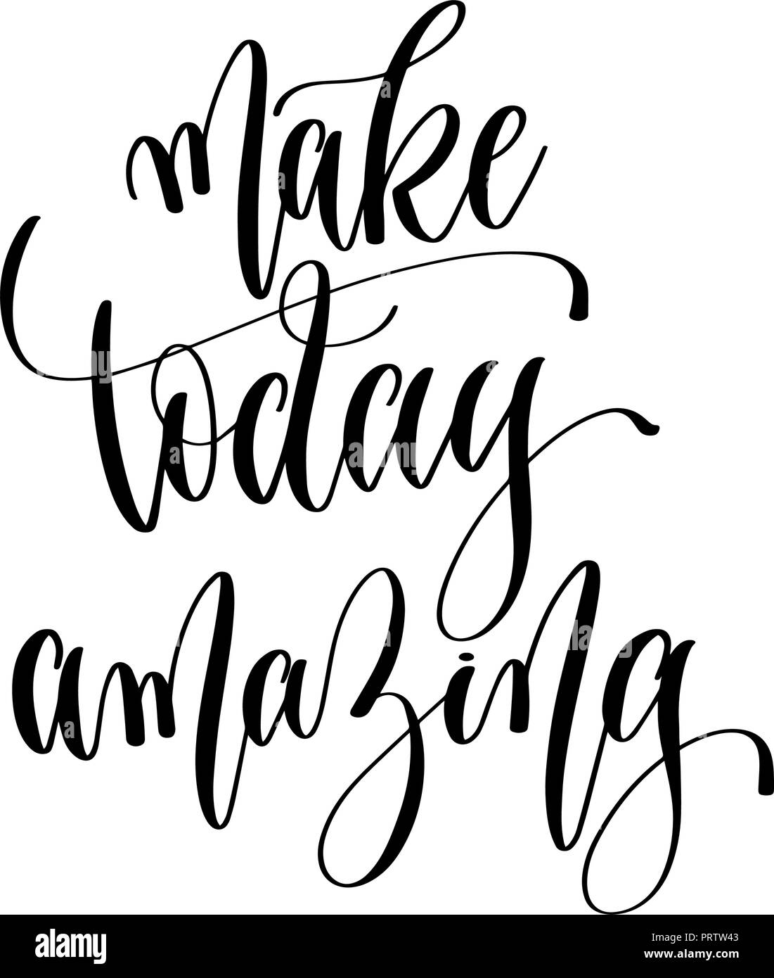 Positive monday quotes Stock Vector Images - Alamy