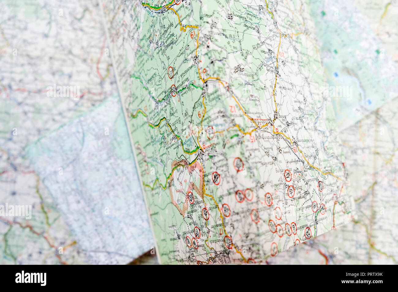 Navigate maps hi-res stock photography and images - Alamy