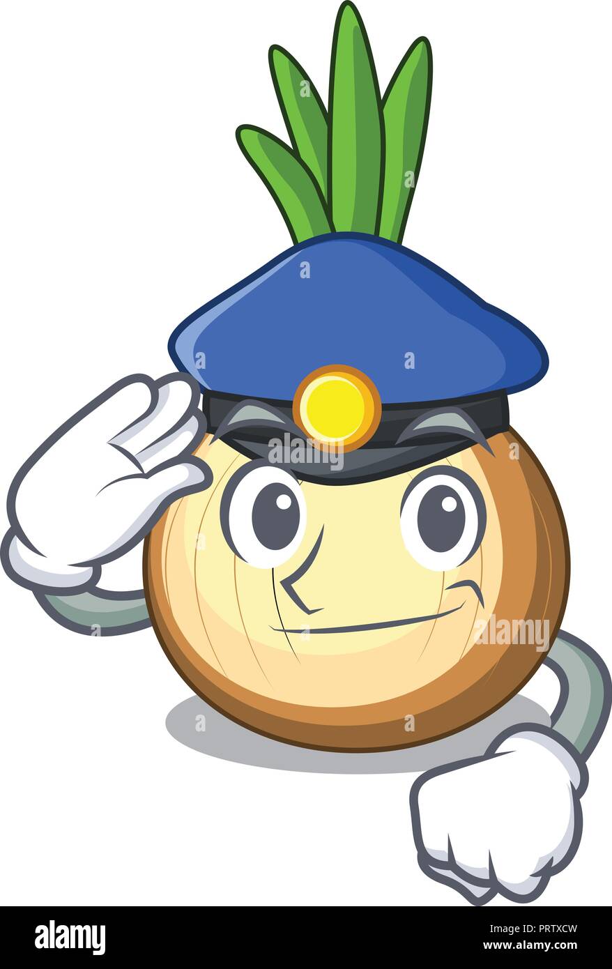 Policeman eating food Stock Vector Images - Alamy
