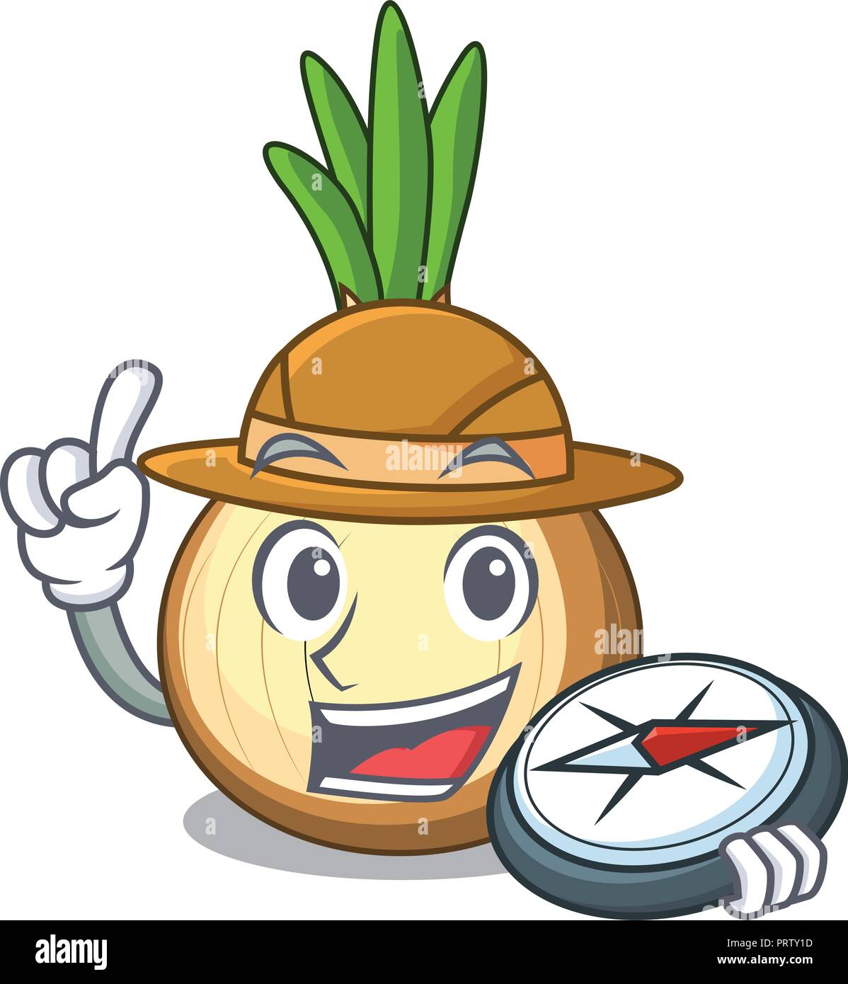 Explorer cartoon ripe yellow onion for cooking Stock Vector Image & Art ...