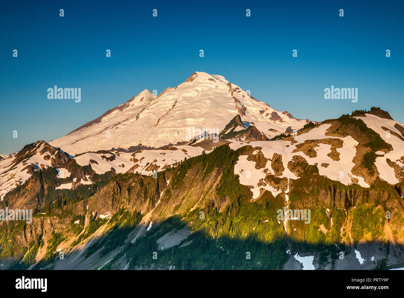 Mount Baker, view from Artist Point, Mount Baker Wilderness, North ...