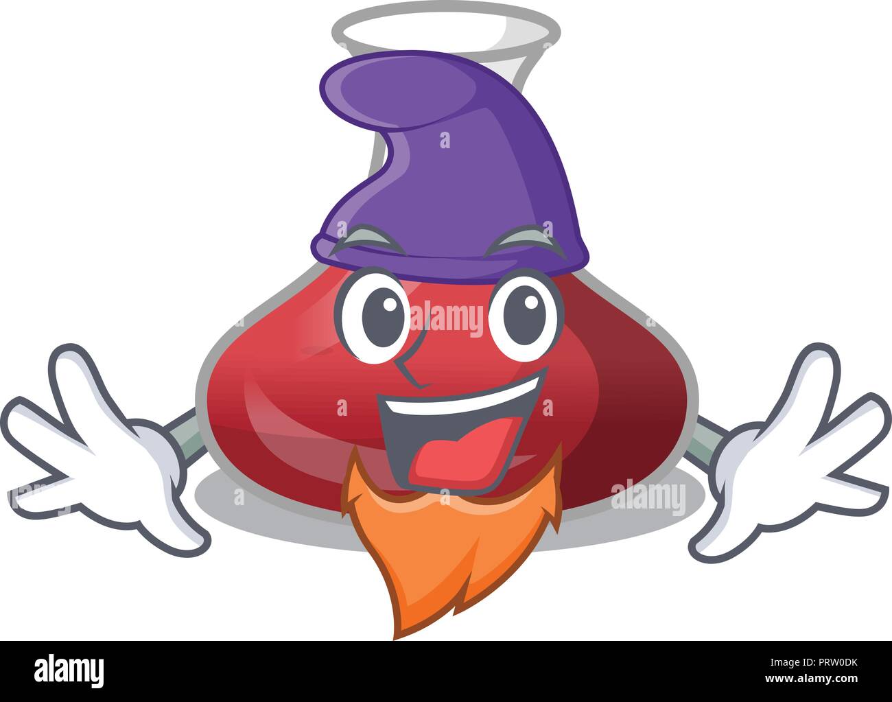 Glass carafe red wine Stock Vector Images - Alamy