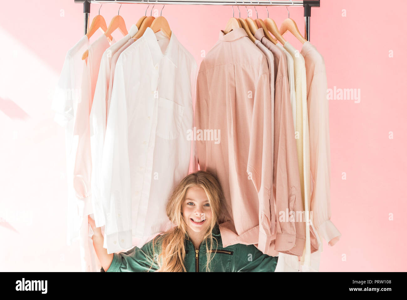 Charming girl in trendy hi-res stock photography and images - Alamy