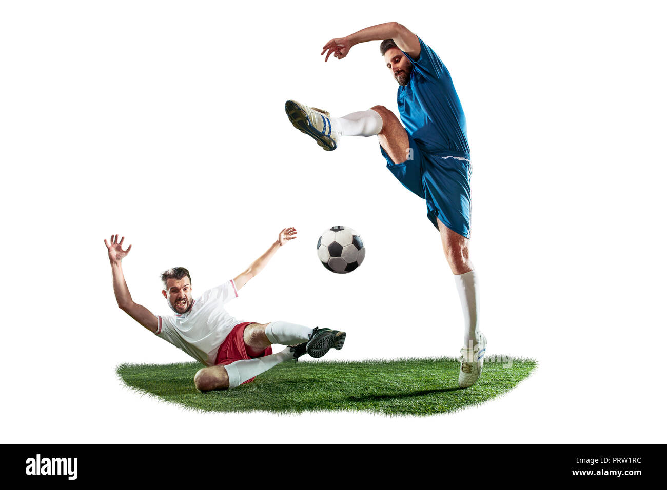 Tackling football action Cut Out Stock Images & Pictures - Alamy