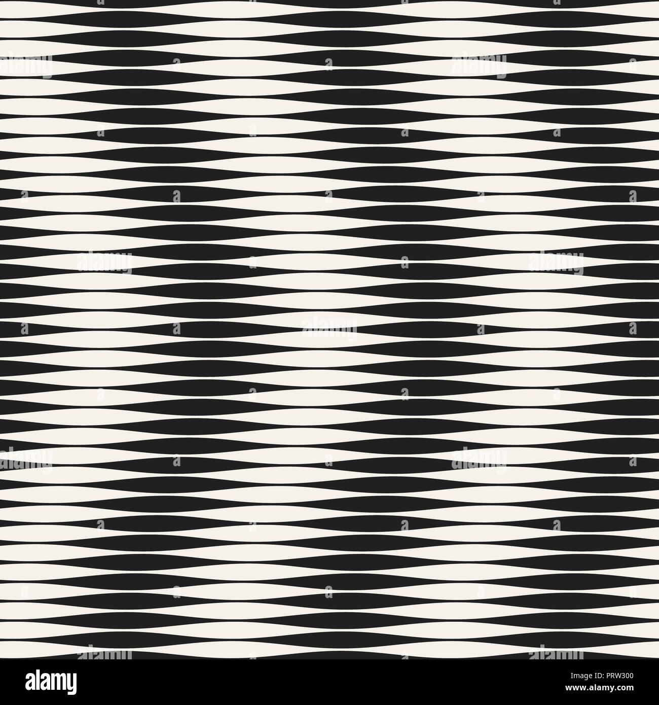Seamless ripple pattern. Repeating vector texture. Wavy graphic ...