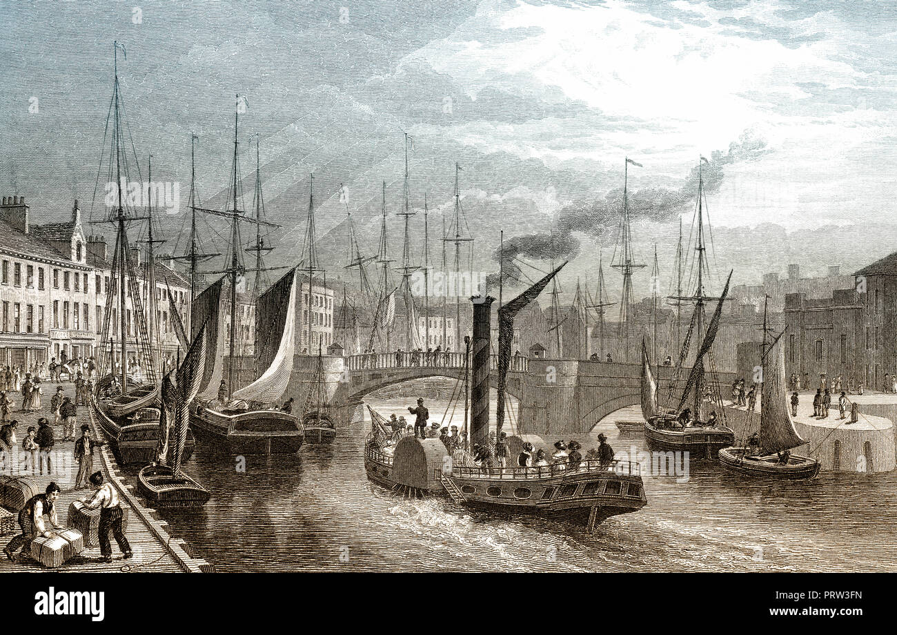 Uk harbour 18th century hi-res stock photography and images - Alamy